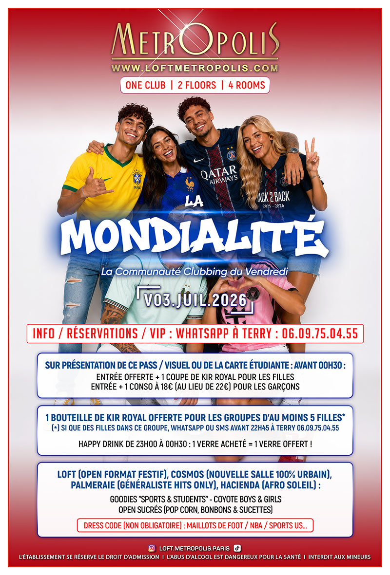 LA MONDIALITÉ – LOFT Metropolis